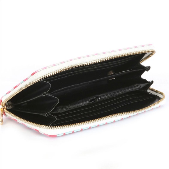 Bags | Character Print Vinyl Clutch Wallet | Poshmark